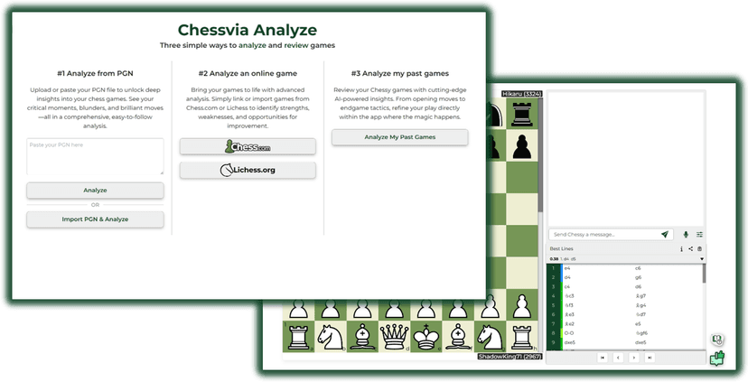 Chessvia - AI Chess Coach | Learn, Play, Improve